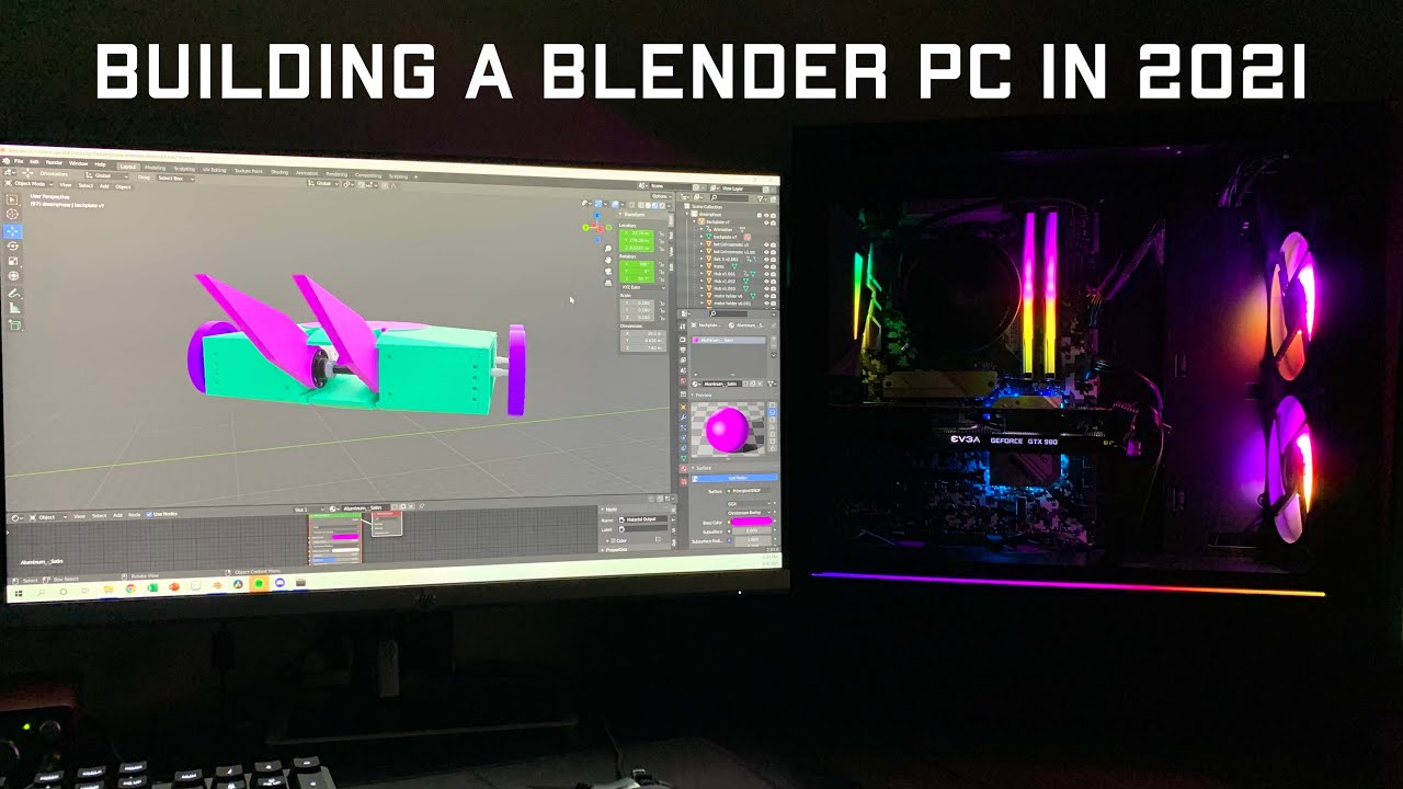 Building an Affordable PC for Blender and Gaming - YouTube