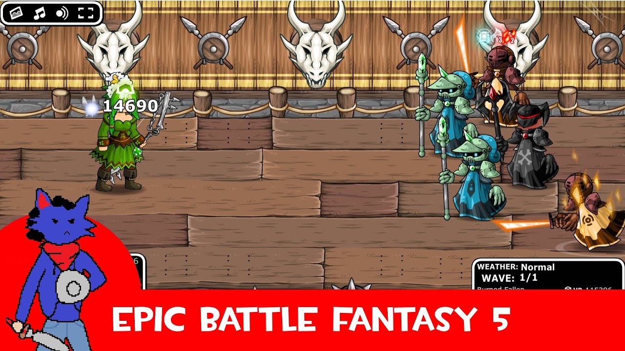Epic Battle Fantasy 5 - Battle Arena (Anna) (Epic Difficulty) - YouTube