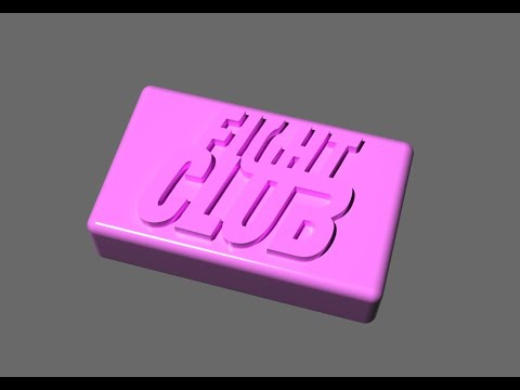 How to create a fight club soap bar with design spark mechanical and ...
