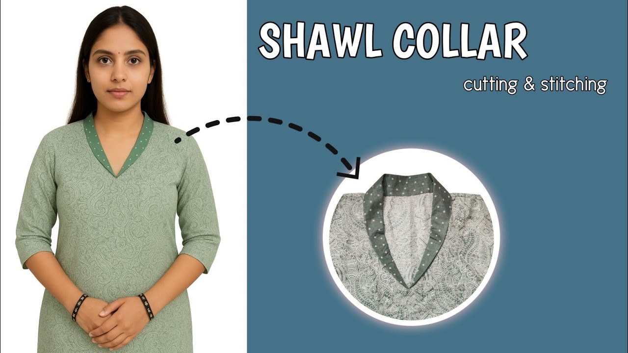 Shawl Collar Cutting & Stitching Techniques EXPLAINED - YouTube