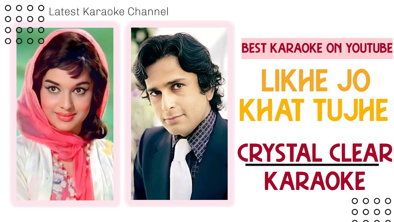 Likhe Jo Khat Tujhe Karaoke | Demo Version 2026 - YouTube