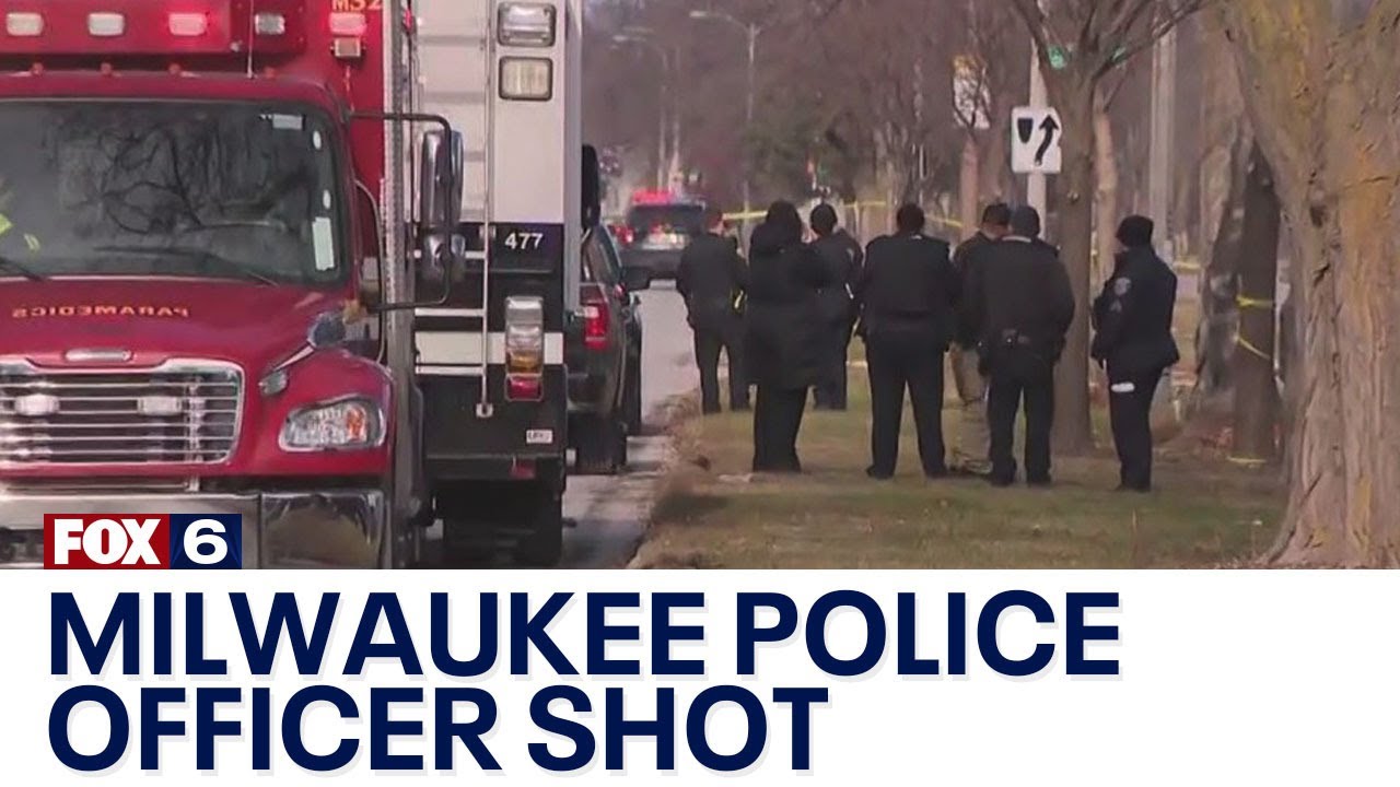 Milwaukee police officer shot | FOX6 News Milwaukee - YouTube