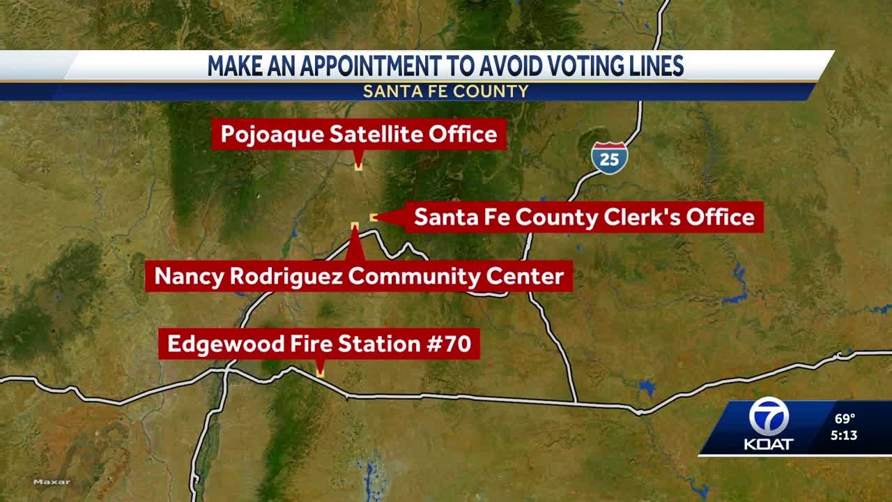 Santa Fe County adds new voting options ahead of local election - YouTube