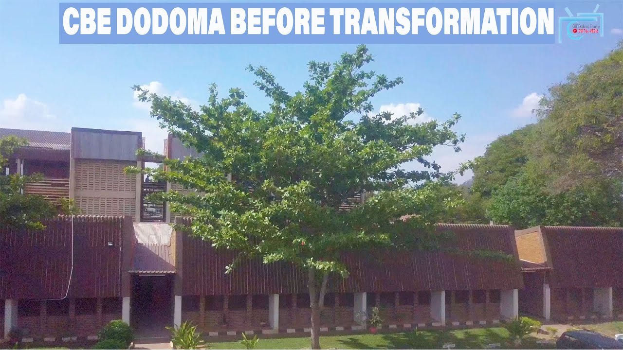 Huu ndio ulikuwa muonekano wa Chuo cha Elimu ya Biashara (CBE) Dodoma ...
