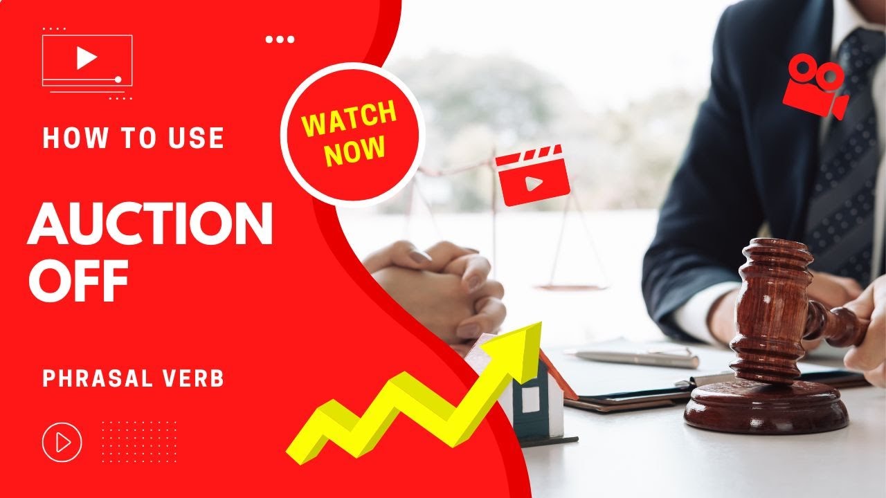 Auction Off ( Phrasal verb ) - YouTube