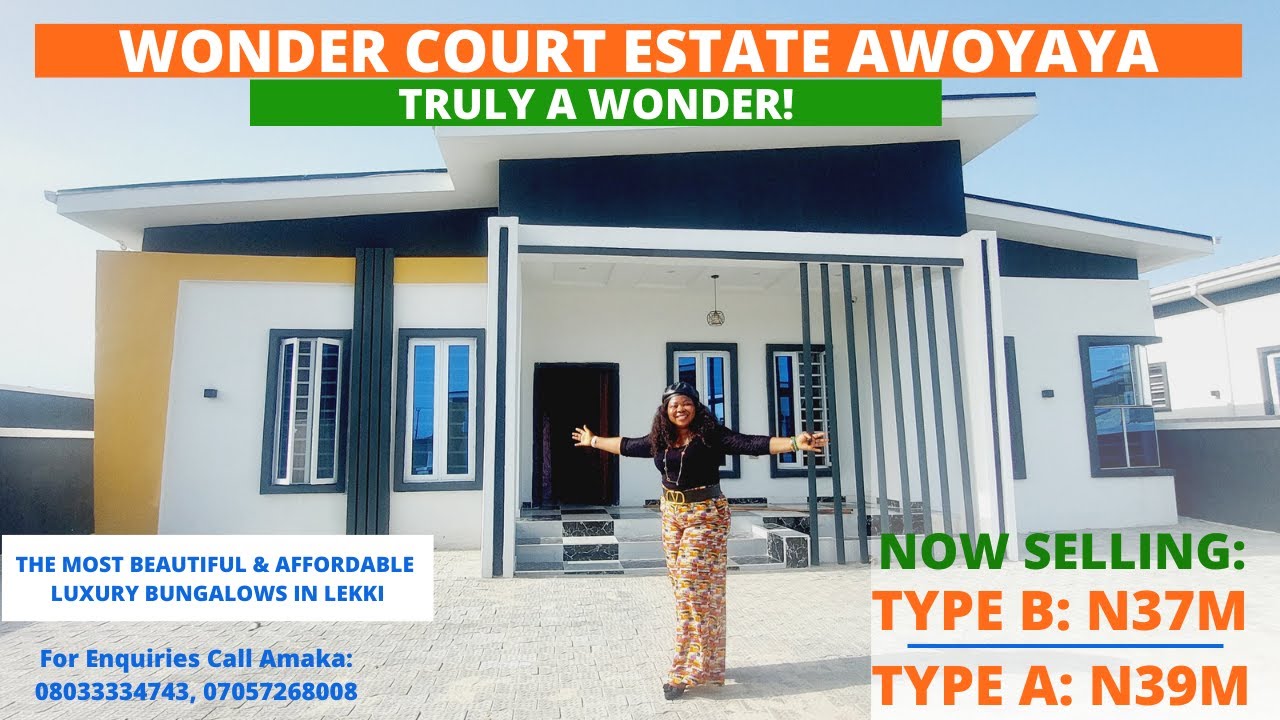 Step Inside the Most Affordable Luxury Estate in Nigeria! Wonder Court ...