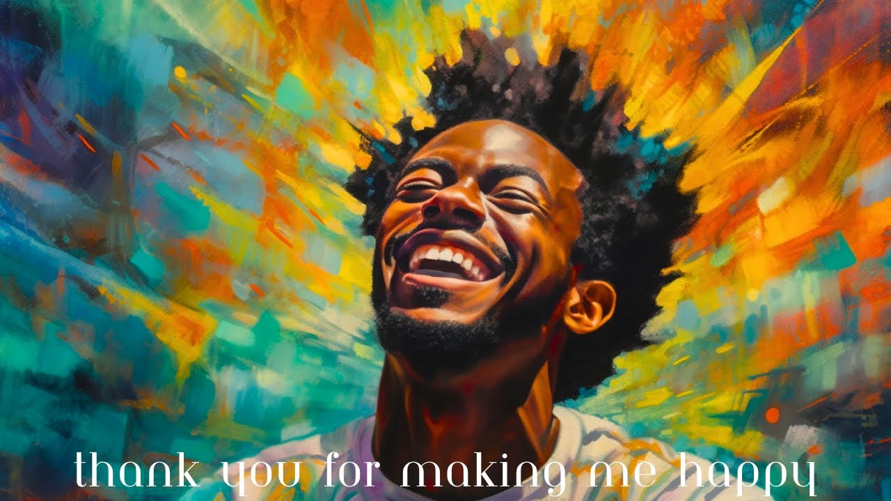 "Thank you for making me happy!" REPEATED GRATITUDE AFFIRMATION - YouTube