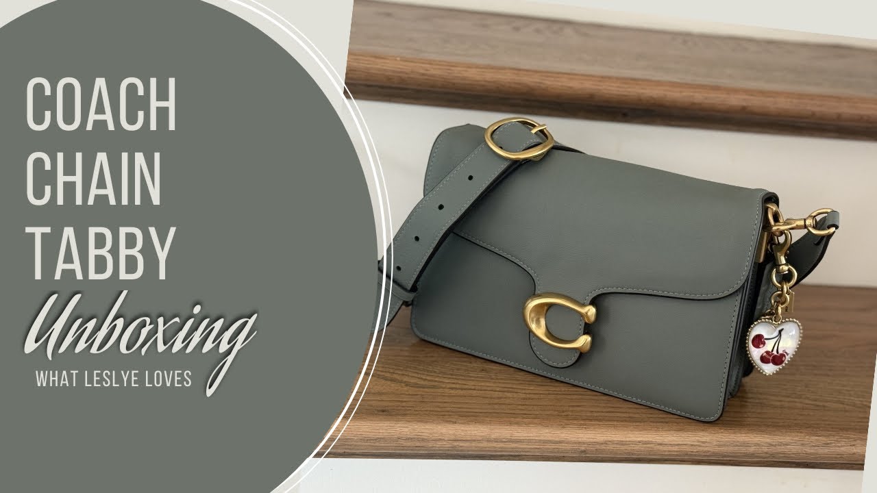 Coach Chain Tabby in Sage | Detailed Review, Features & What Fits ...