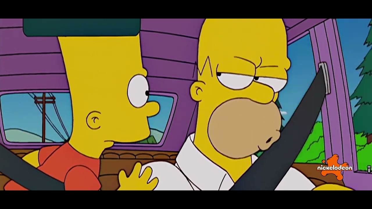 The Simpsons On Nickelodeon Pt2 - YouTube