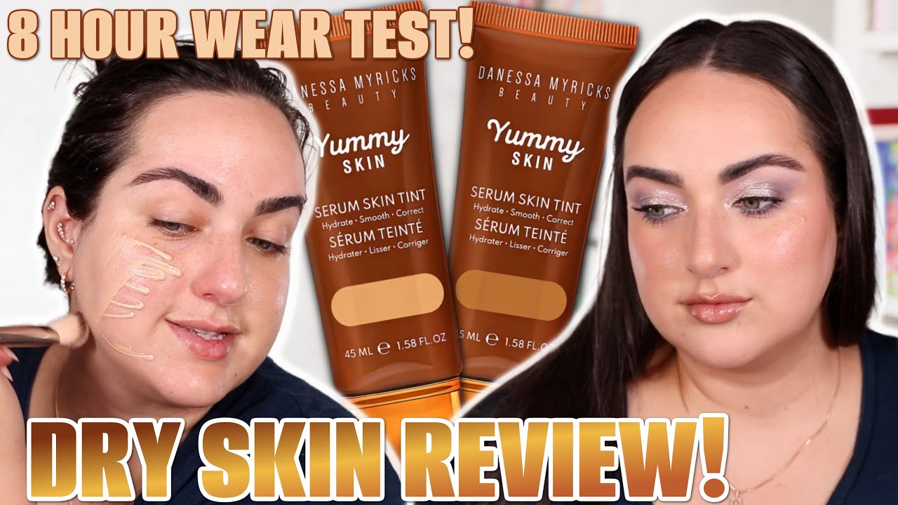 DANESSA MYRICKS YUMMY SKIN TINT FOUNDATION! REVIEW & WEAR TEST! - YouTube