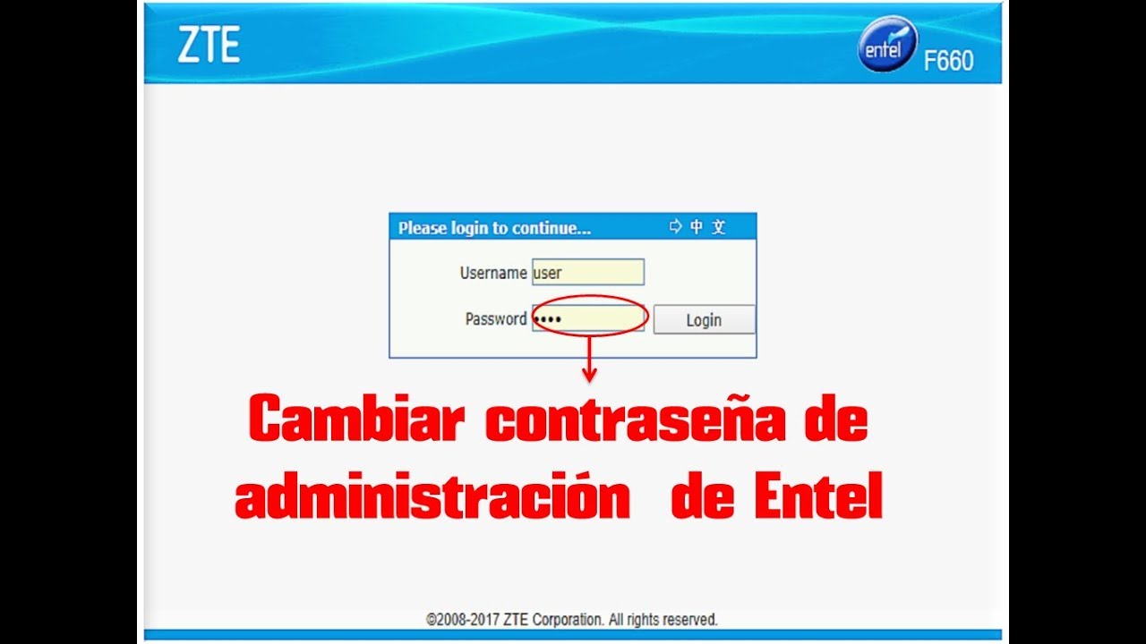 CAMBIAR CONTRASEÑA ADMINISTRACION WI- FI INTERNET ENTEL " - YouTube
