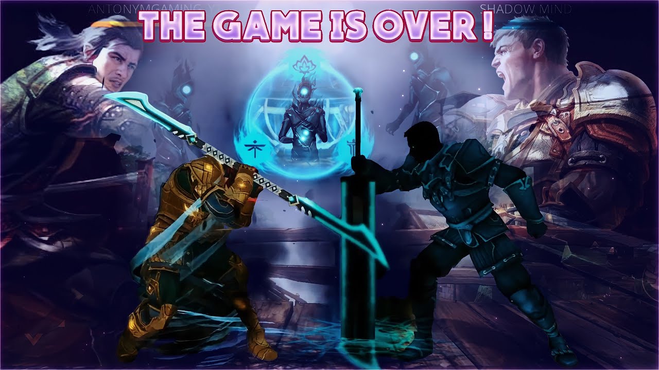 The game is over | shadow fight 3 ending | sf3 marcus plane final boss ...