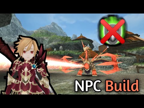 Toram Online - Ths (Npc Build) Vs Burning dragon Igneus [Nightmare] 1: ...