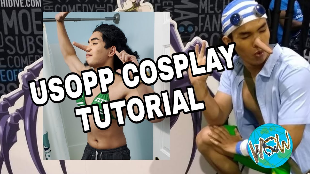 One Piece Usopp Cosplay Break Down/Tutorial - YouTube