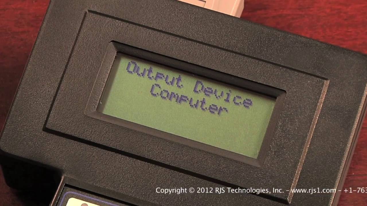 Configurating RJS Inspector D4000 + Barcode Scanner - YouTube