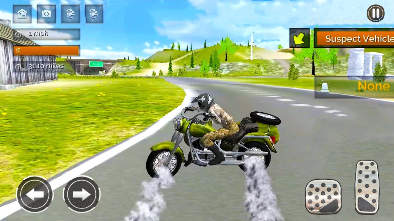 Police Bikers Simulator - Cop's Sidecar Motorcycle Drive - Android ...