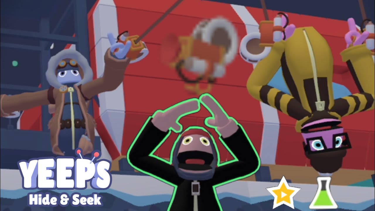 Checking out the NEW update in Yeeps: hide and seek - YouTube