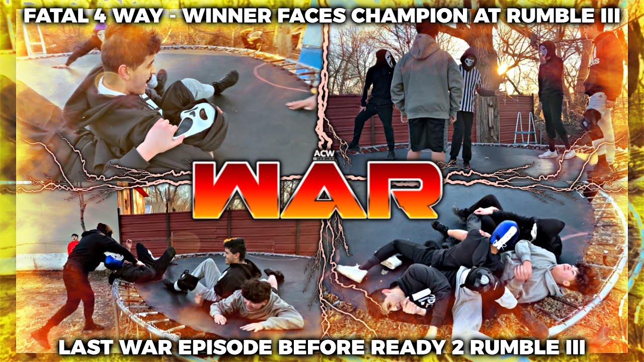 ACW WAR 105 | ACW WORLD CHAMPION NO.1 CONTENDER’S MATCH!!! - YouTube