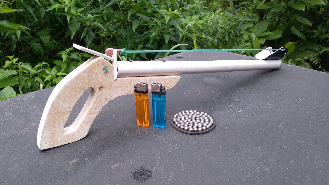 DIY Slingshot - Creative Idea To Make A Powerful Pvc Pipe Slingshot ...