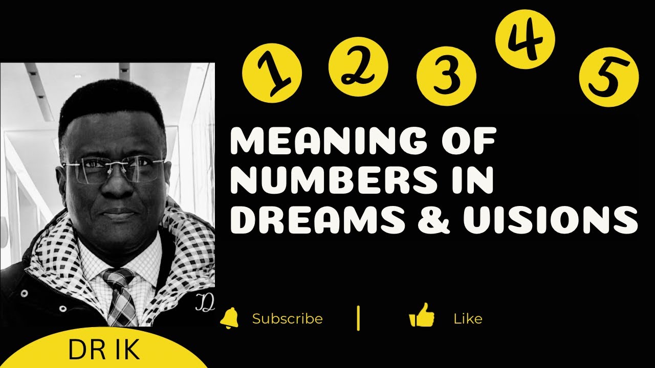 MEANING OF NUMBERS IN DREAMS AND VISIONS (4) - YouTube