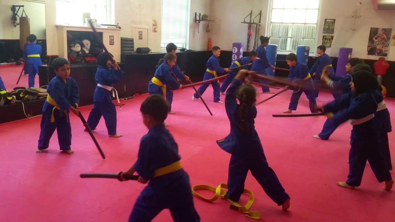 COUNTER COMBAT CLUB ® COMBAT SAMBO KIDS BOKKEN TRAINING 2016-17 - YouTube