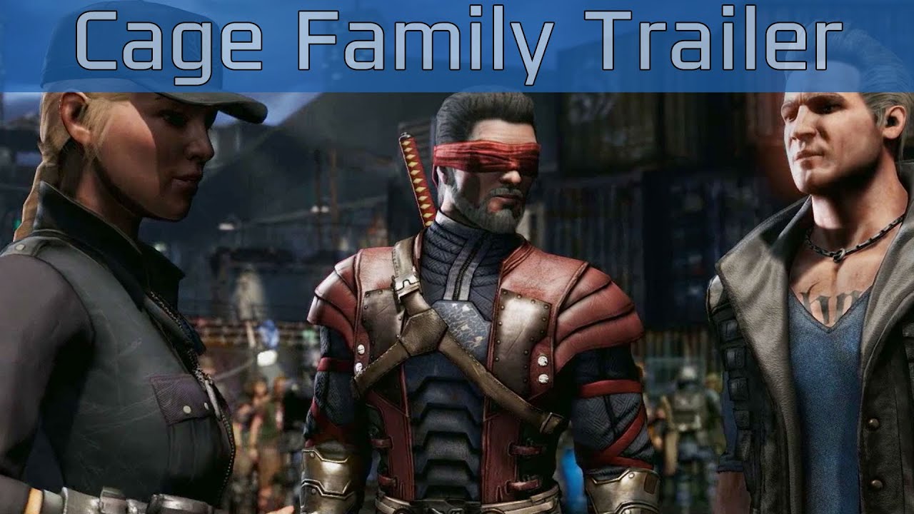 Mortal Kombat X - Cage Family Trailer [HD 1080P/60FPS] - YouTube