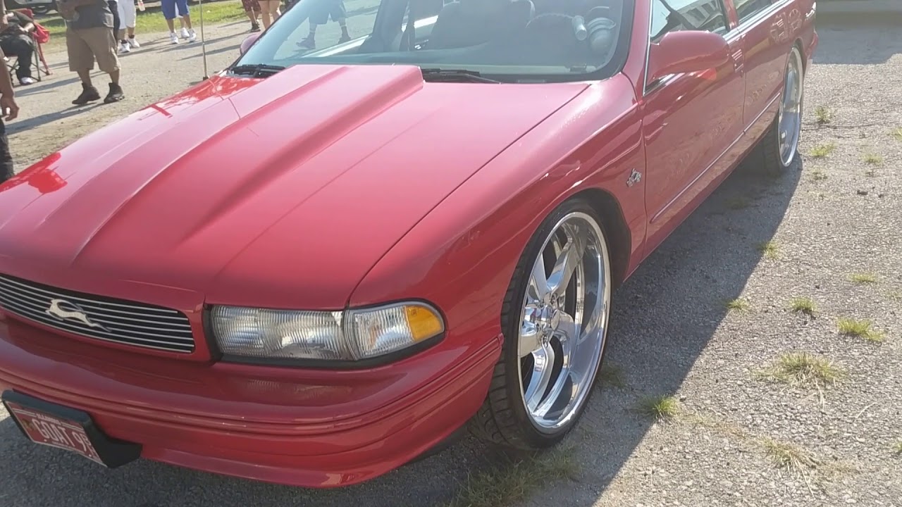 1996 Impala SS on 24" Billet Wheels - YouTube