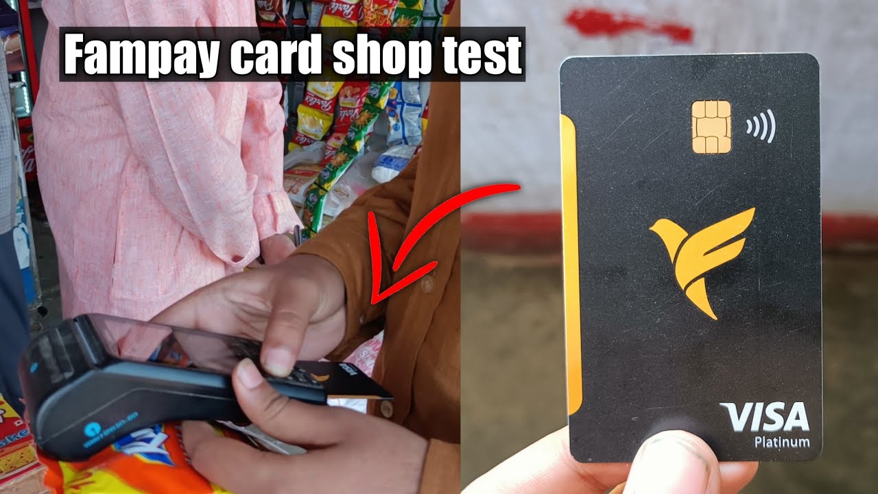 fampay card swipe test. fampay visa card shop test. famcard shop test ...
