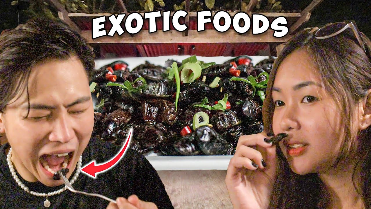 WE TRIED EXOTIC FOODS FOR THE FIRST TIME (Extreme) - YouTube