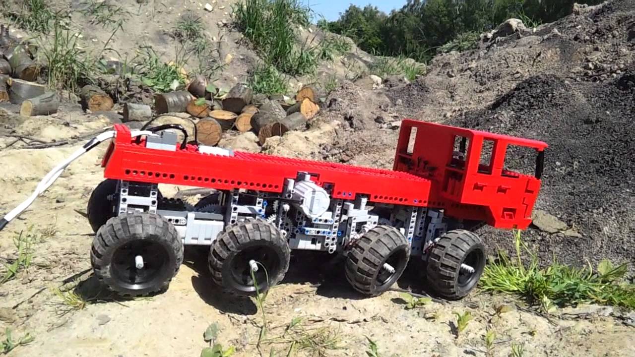 Tatra 813 LEGO truck trial - YouTube