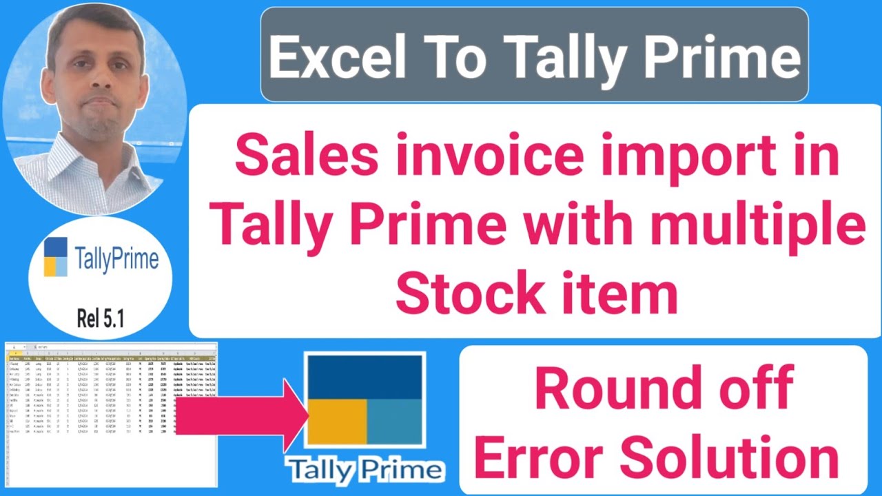 how to mapping sales in tally prime | Import Sales inventory Invoices ...