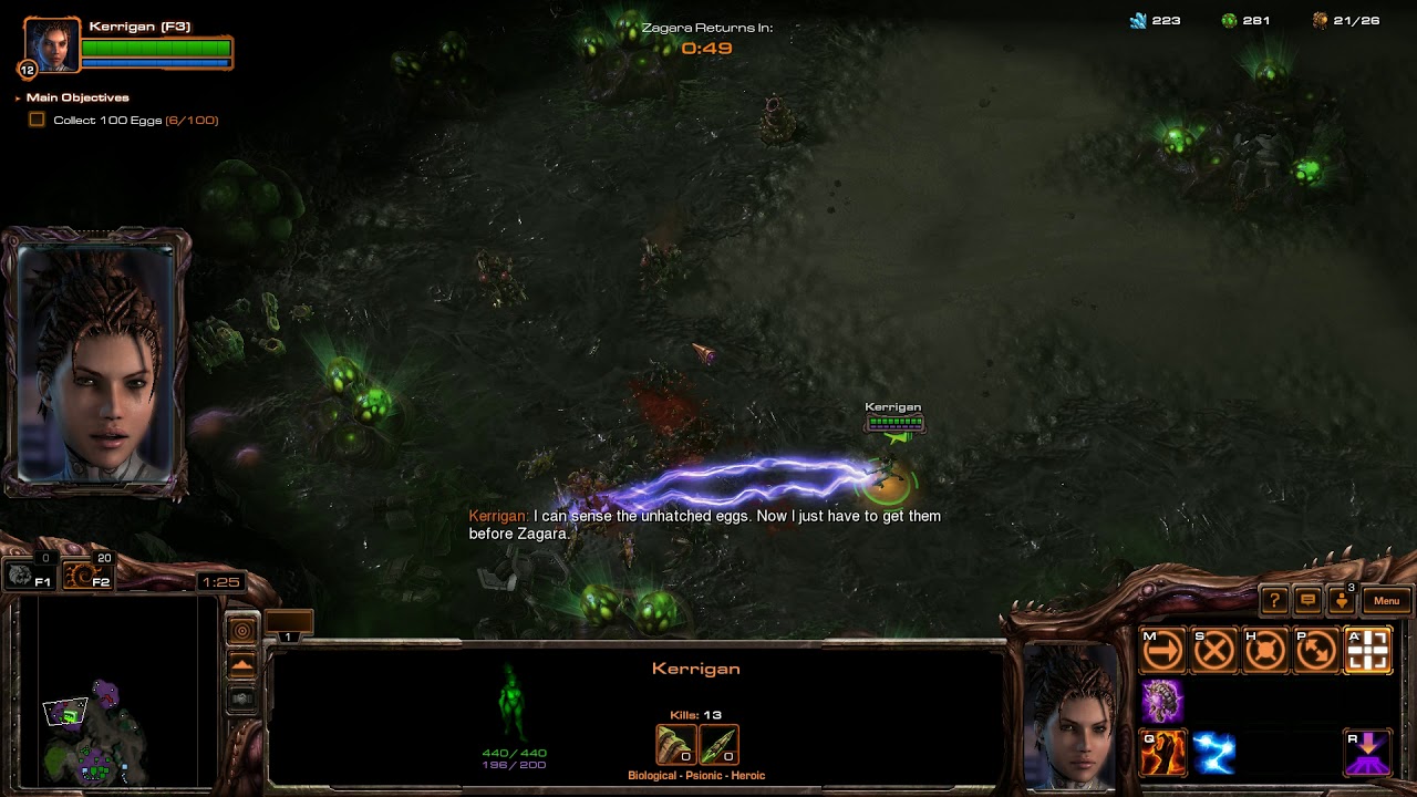 StarCraft II HEART OF THE SWARM CHAR PLANET PART 1 - YouTube