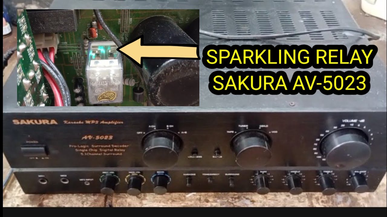 SAKURA AMPLIFIER AV-5023 GARALGAL ANG TUNOG FOR NEW B - YouTube