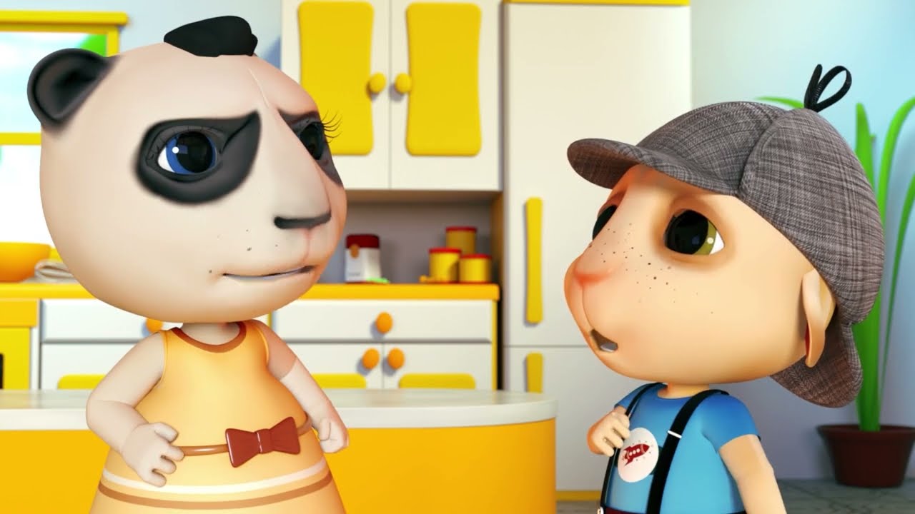 Nursery Rhymes & Kids Songs👮‍♂️😲 Don't Let Strangers Stalker You😲 Cop ...