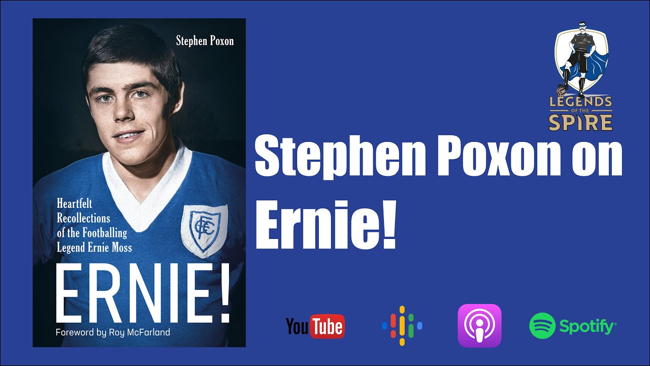 Stephen Poxon talks about new Ernie Moss book, ERNIE! - YouTube