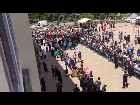 Şehit Halil Çelebi son yolculuğuna uğurlandı