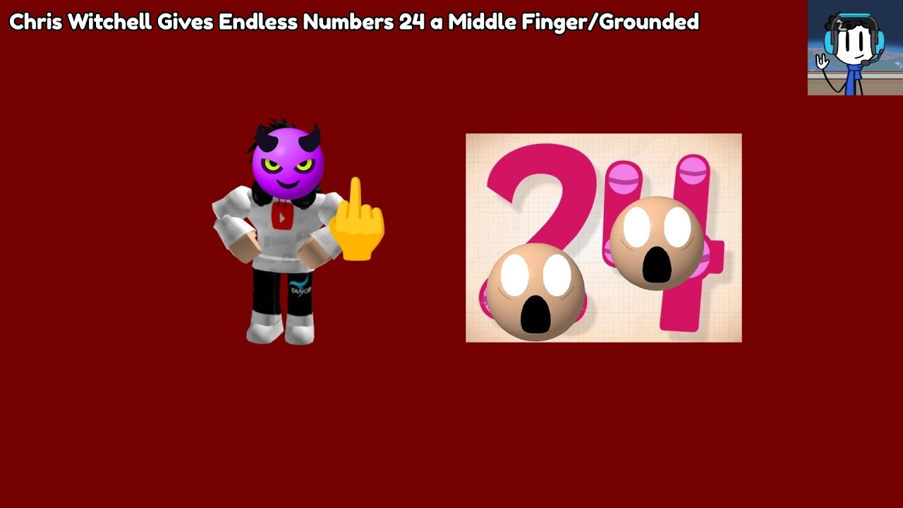 Chris Witchell Gives Endless Numbers 24 a Middle Finger/Grounded - YouTube