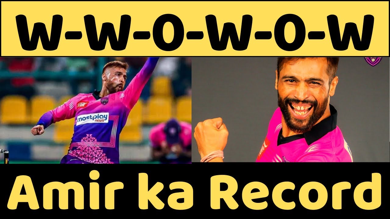 Muhammad Amir takes four wickets in an over in Abu Dhabi T10 league ...
