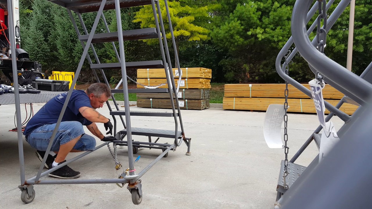 Extreme Ladder Straightening - YouTube