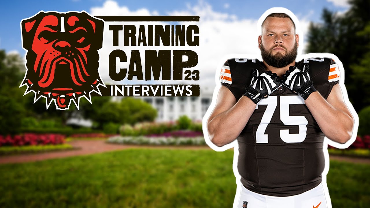 Joel Bitonio talks leadership, The Greenbrier, & Joe Thomas secrets ...