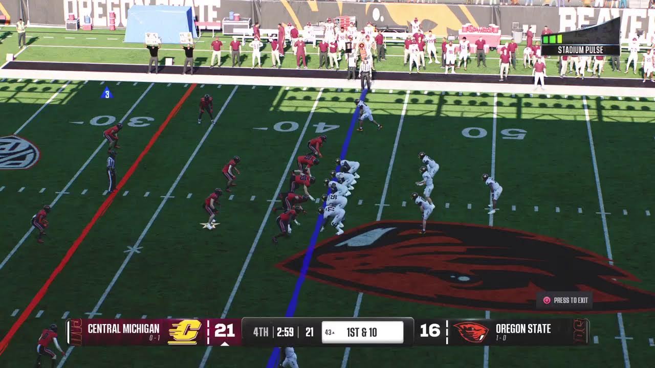 Oregon State vs Central Michigan - YouTube