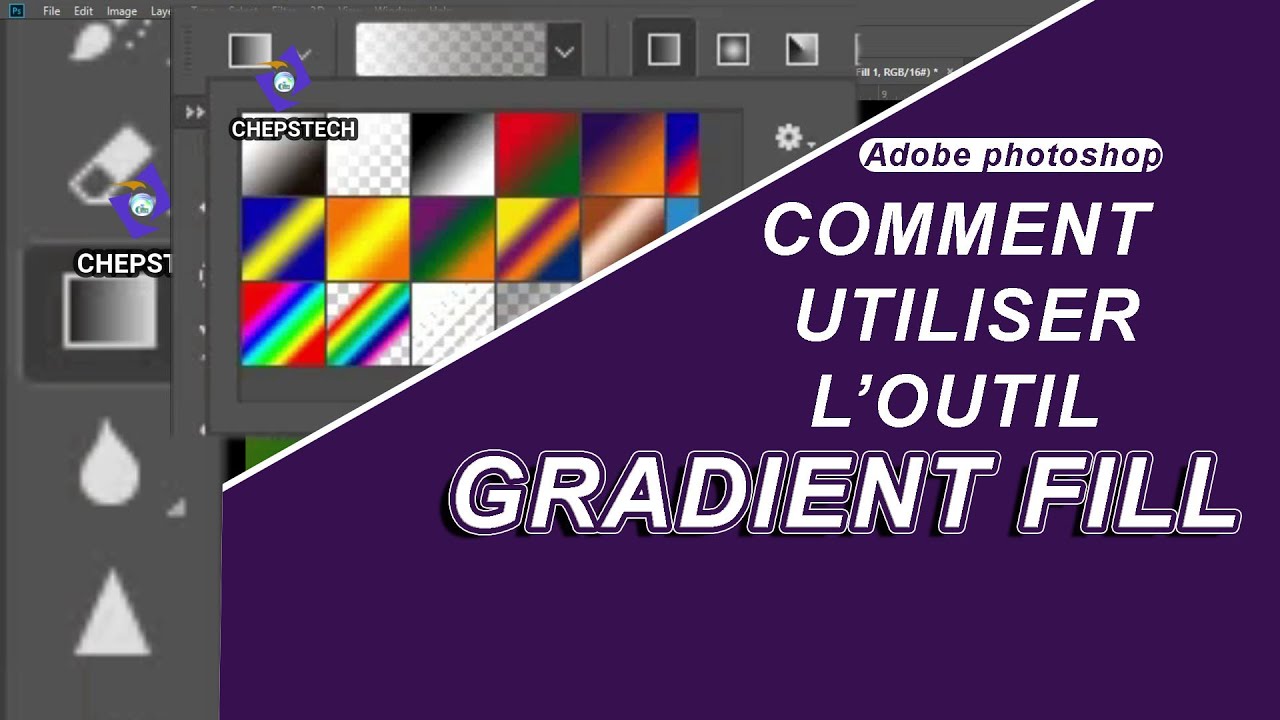 [TUTO] COMMENT UTILISER GRADIENT FILL - YouTube