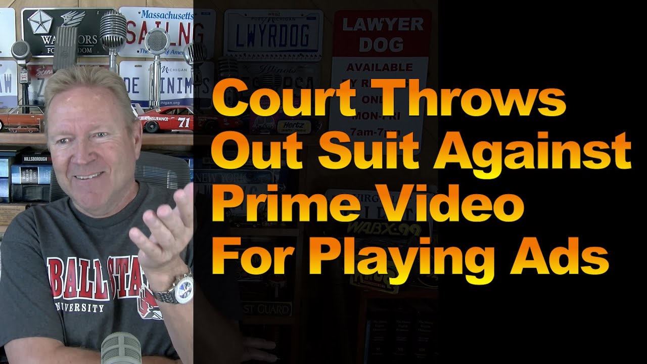 Court Throws Out Suit Against Prime Video For Playing Ads - YouTube