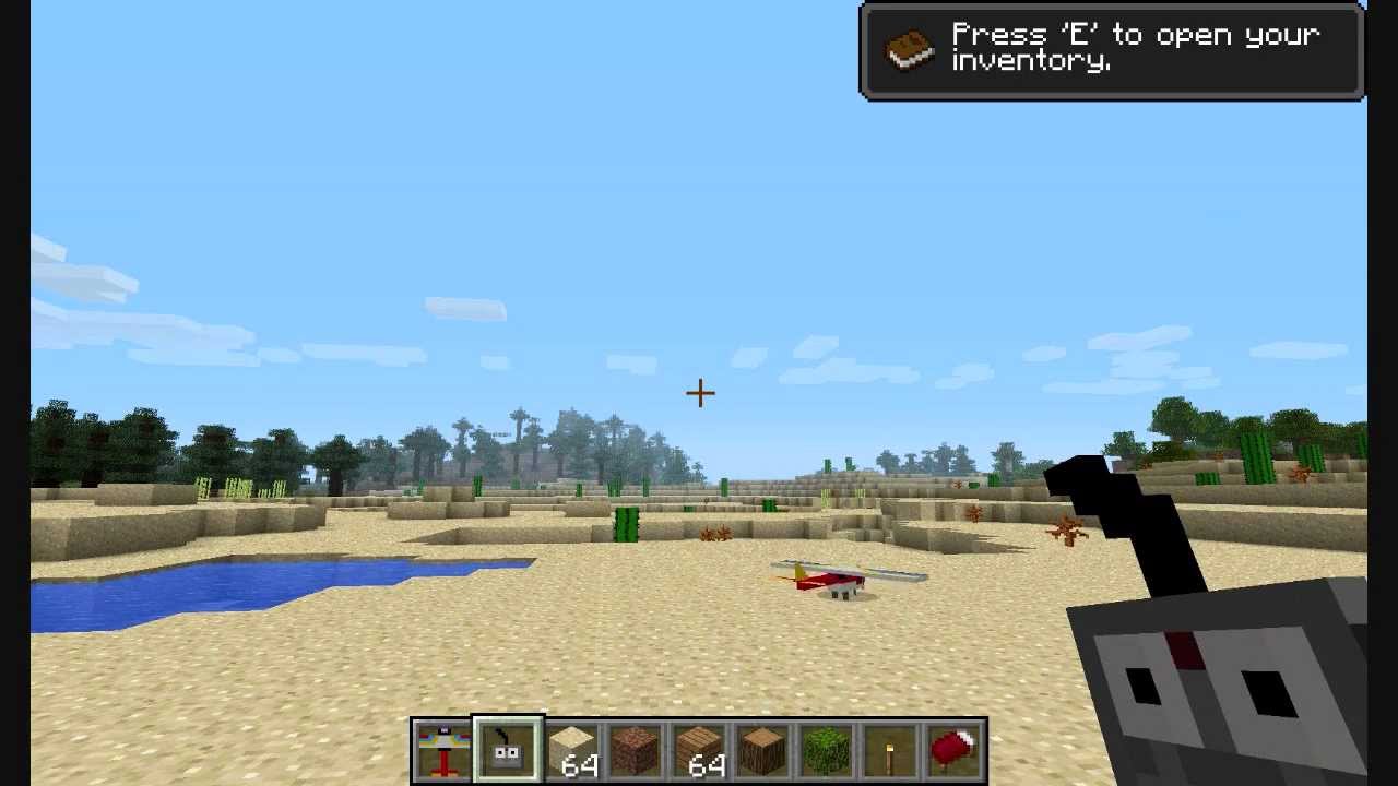 Minecraft Rc Plane mod (unreleased version) - YouTube