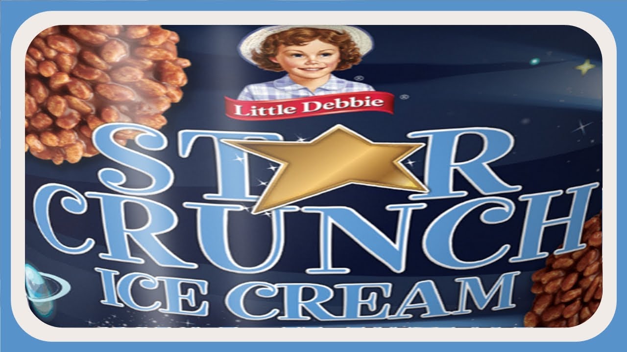 Little Debbie Star Crunch Ice Cream REVIEW - YouTube