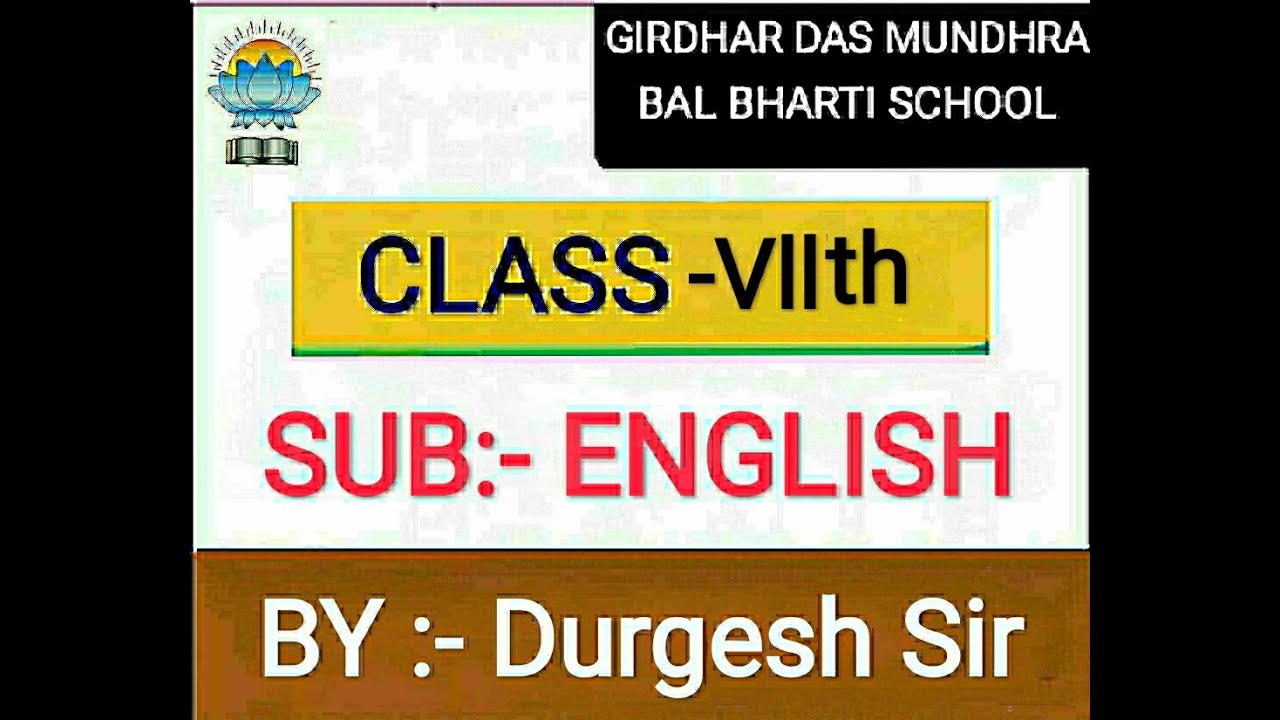 CLASS 7TH ENGLISH CHAPTER 1 PART 4 Date 31 07 2021 YouTube class-7th-english-chapter-1-part-4-date-31-07-2021-youtube