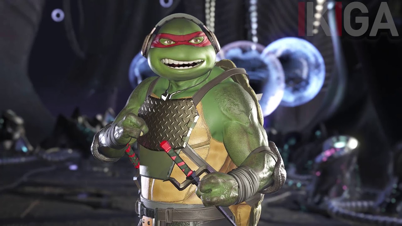 RAPHAEL TMNT ALL MIRROR MATCH DIALOGUES & VICTORY ANIMATION WINNING ...