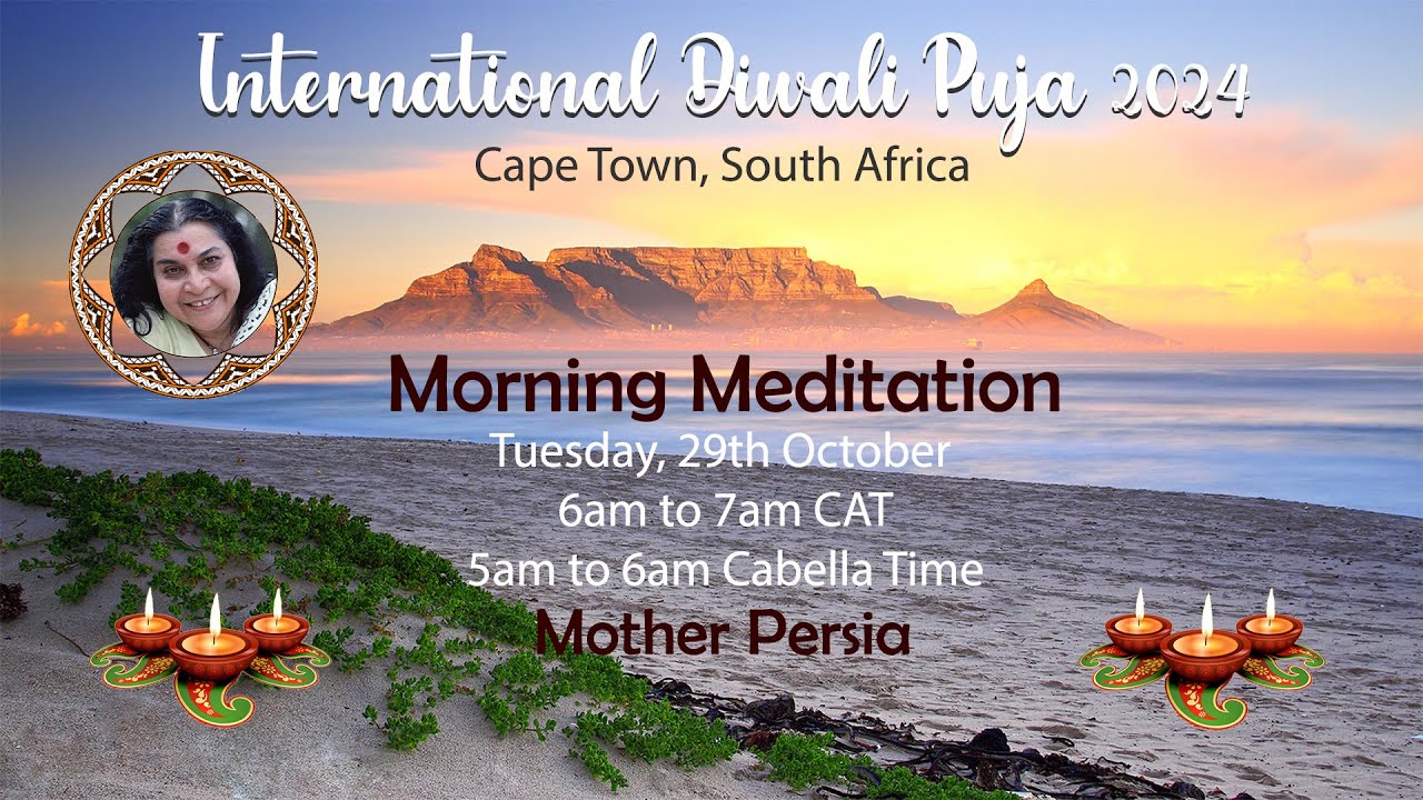 International Diwali Puja 2024 | Morning Meditation | MOTHER PERSIA ...