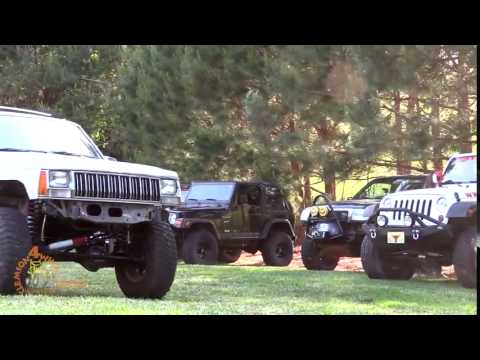 Clemson 4 Wheel Jeep Poker Run 2014 - YouTube