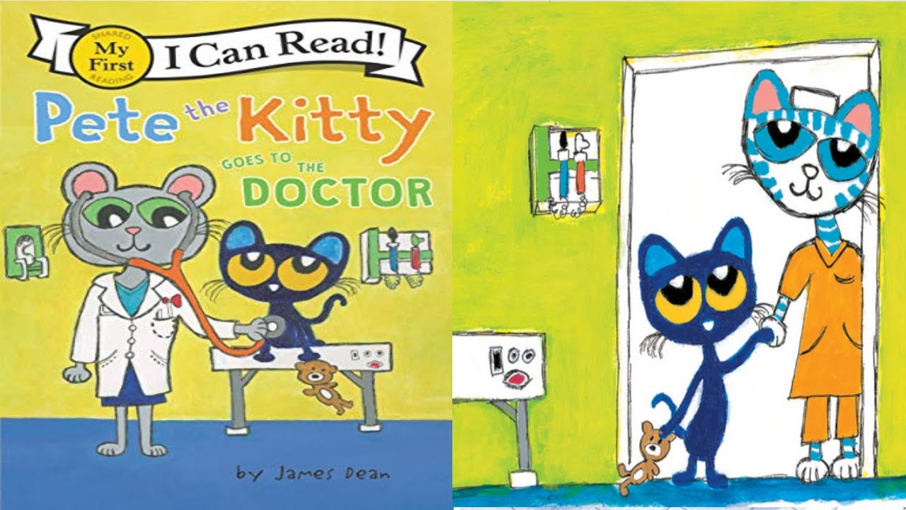 Pete the Kitty Goes to the Doctor Books Read Aloud Checkup - YouTube